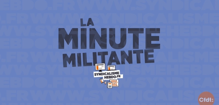 La Minute militante de… Damien, Adrienne et Franck - Syndicalisme Hebdo ...