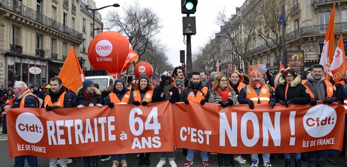 Réforme des retraites : mouvement massif et pari réussi - Syndicalisme ...